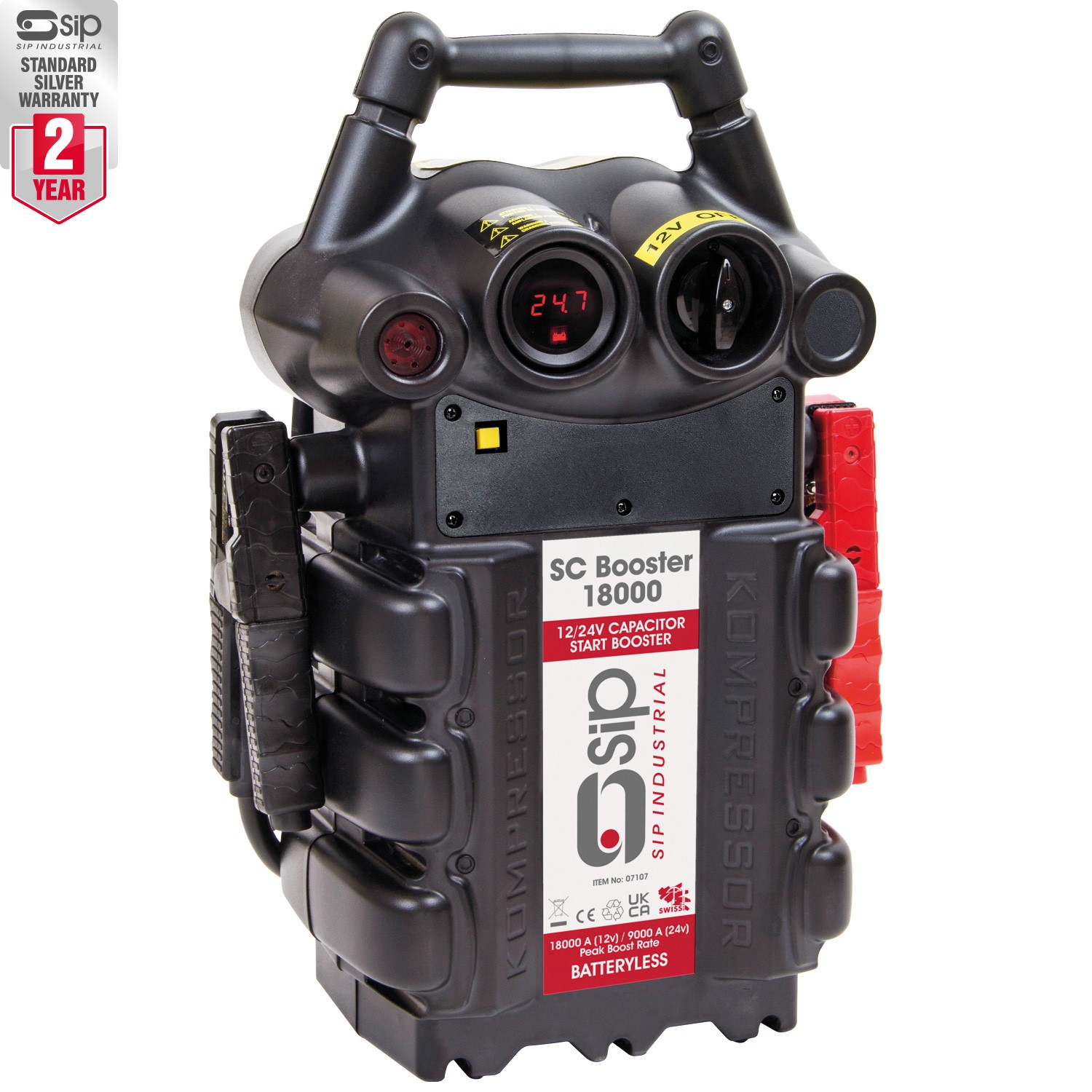 SIP 12v/24v SC 18000 Batteryless Capacitor Booster - SIP Industrial ...