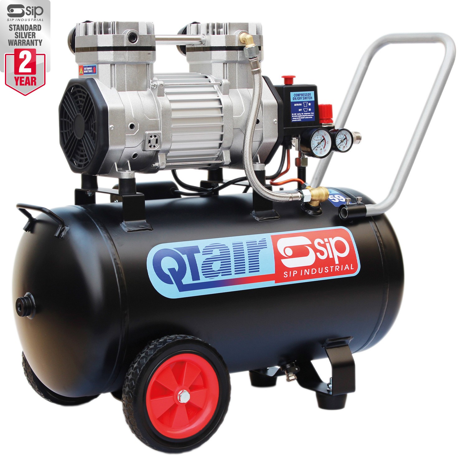 SIP QT DD 1.5hp 50ltr Ultra Low Noise Compressor - SIP Industrial ...
