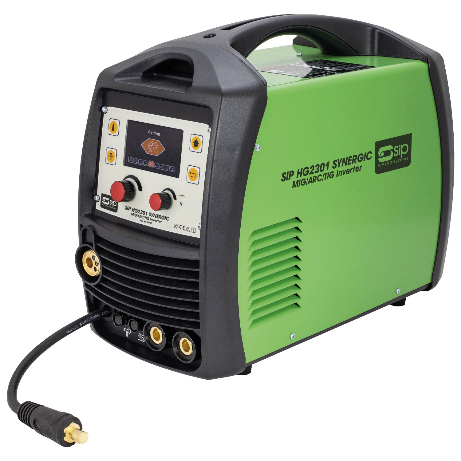 SIP HG2301 SYNERGIC MIG ARC TIG Inverter Welder SIP Industrial Products Official Website