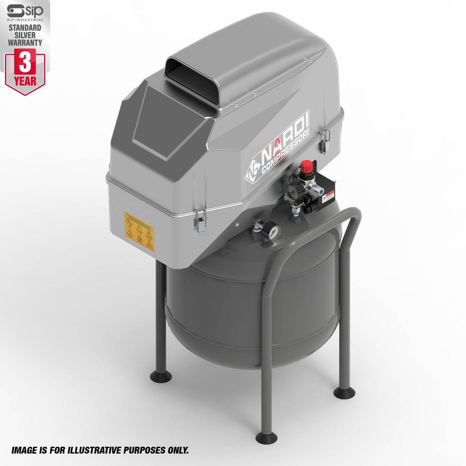 NARDI EXTREME 2 0.75HP 50ltr Compressor - SIP Industrial Products ...
